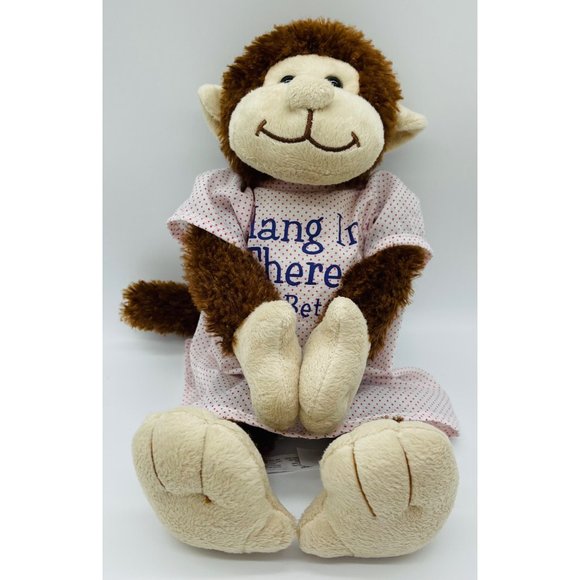 The Petting Zoo | Toys | 5 Zoo Kelli Plush Monkey Feel Better Hospital ...